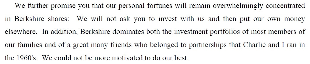 WARREN BUFFETT’S LETTER – 1994 – 1995 – LUCKY IDIOT